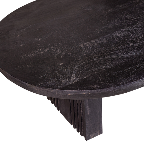 De Eekhoorn | STEPPE COFFEE TABLE MANGO WOOD BLACK - WOOOD - COLLECTION