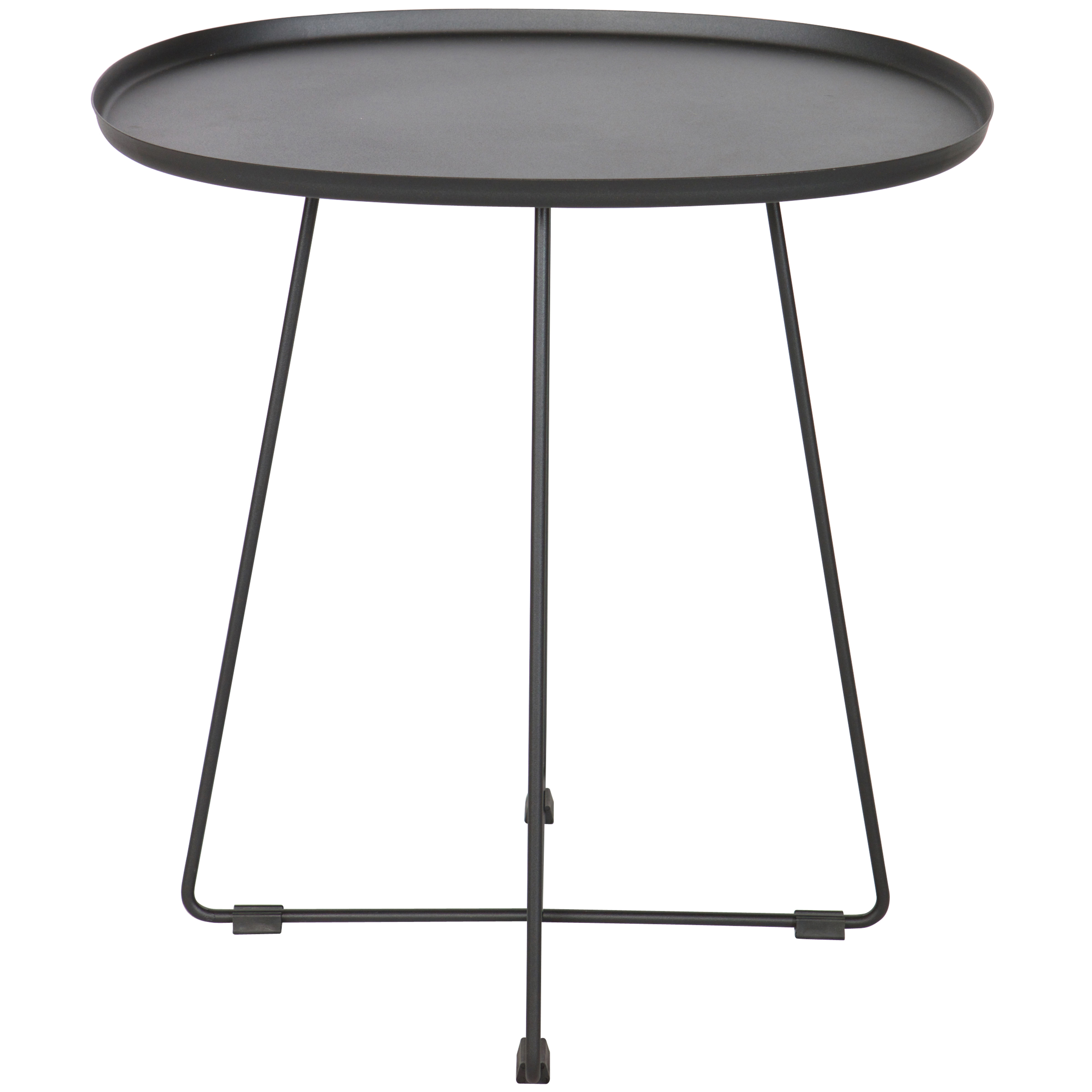 De Eekhoorn | OTIS SIDE TABLE GARDEN METAL BLACK - WOOOD - COLLECTION