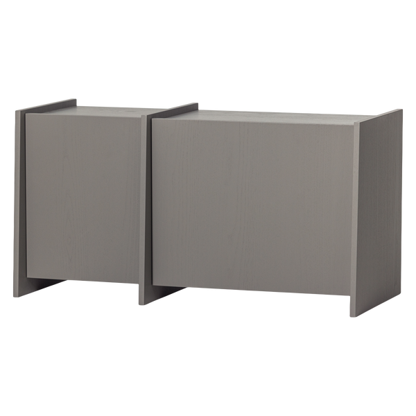 De Eekhoorn | BROCK TV UNIT 200 CM ASH VENEER WARM GREY [fsc]