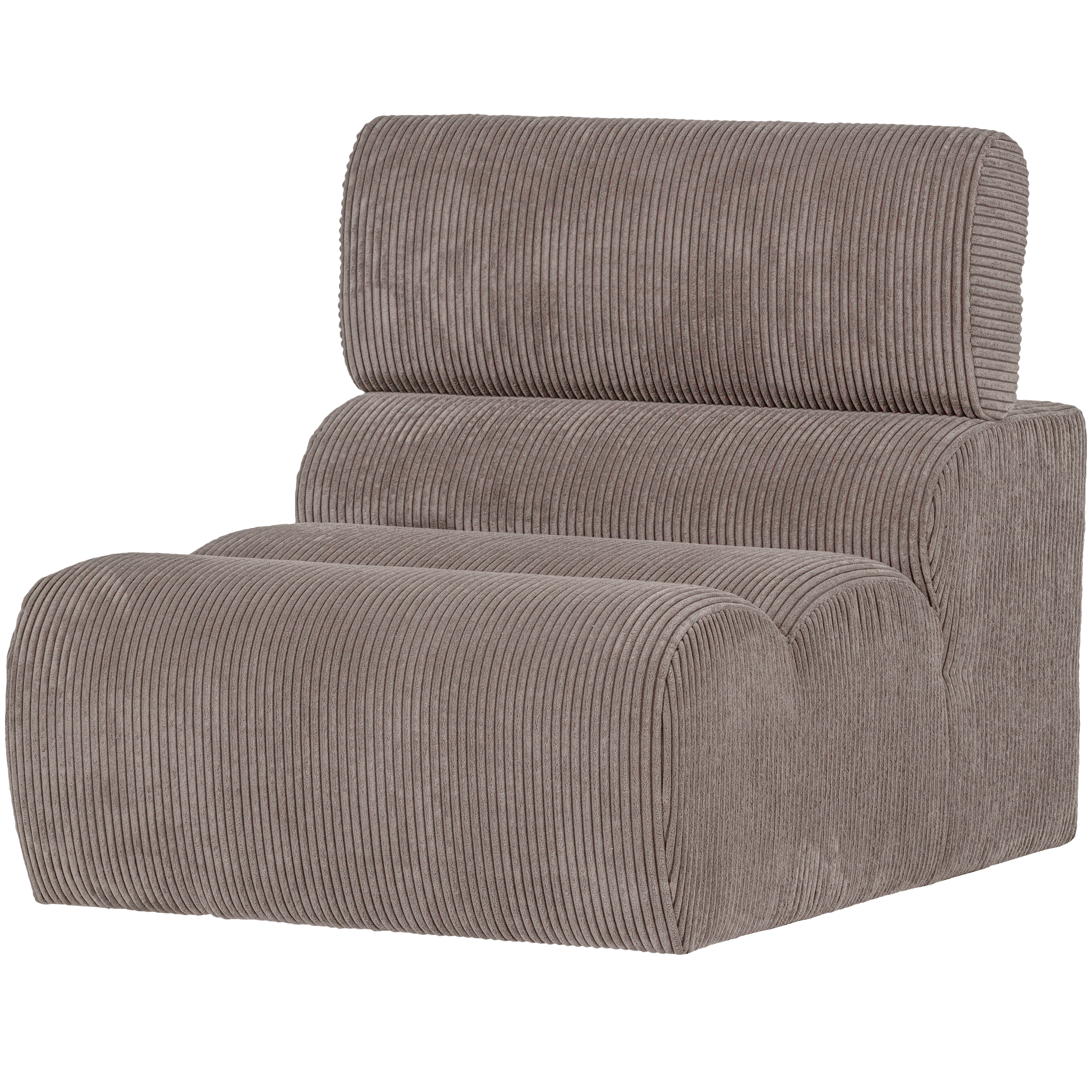 De Eekhoorn | NOVI 1-SEATER ELEMENT RIB FABRIC SAND - WOOOD - NOVI