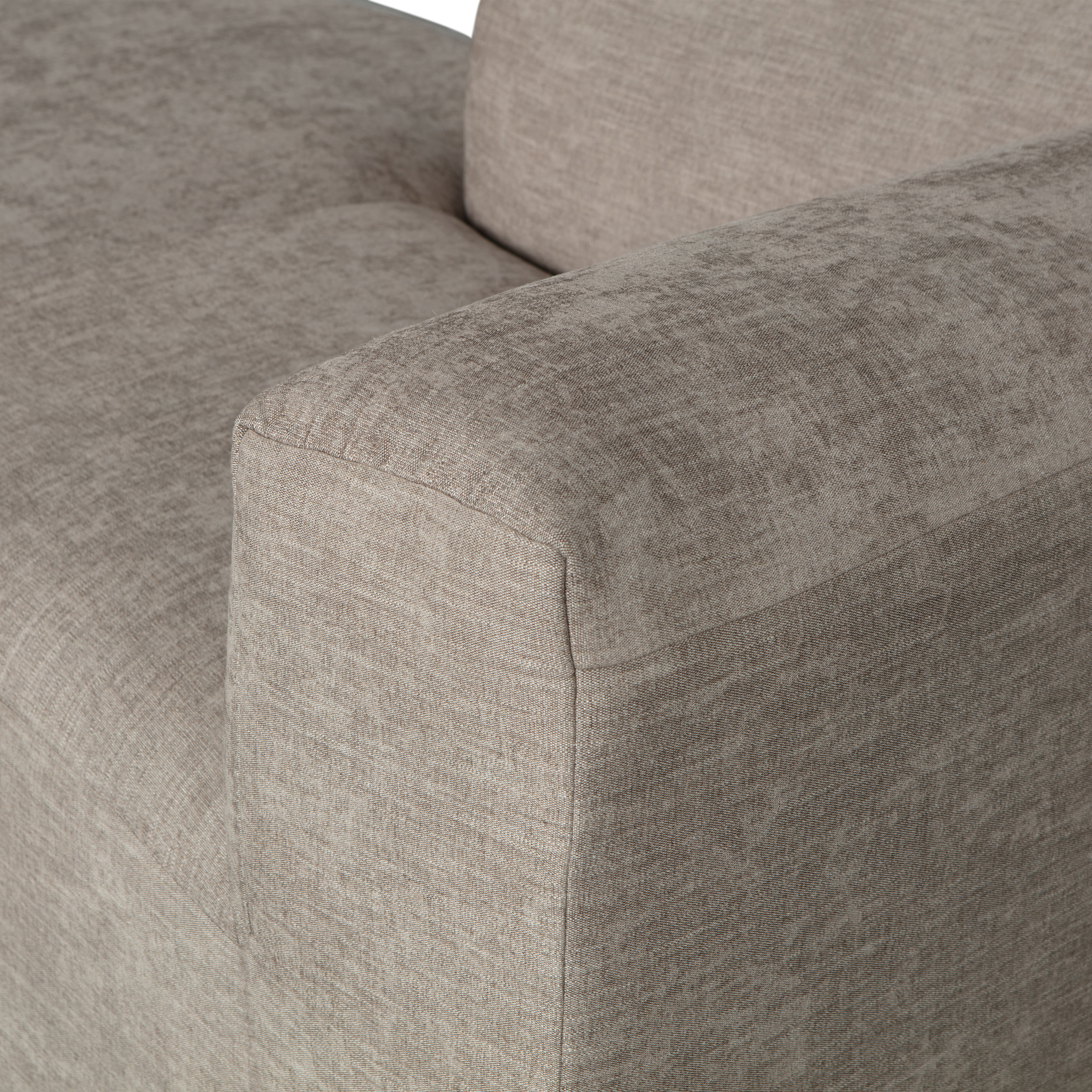 De Eekhoorn | YENT CHAISE LONGUE ELEMENT ARM LEFT WOVEN FABRIC NATURAL