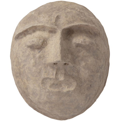 De Eekhoorn | MASK WANDDECO PAPER MACHE BROWN MELANGE