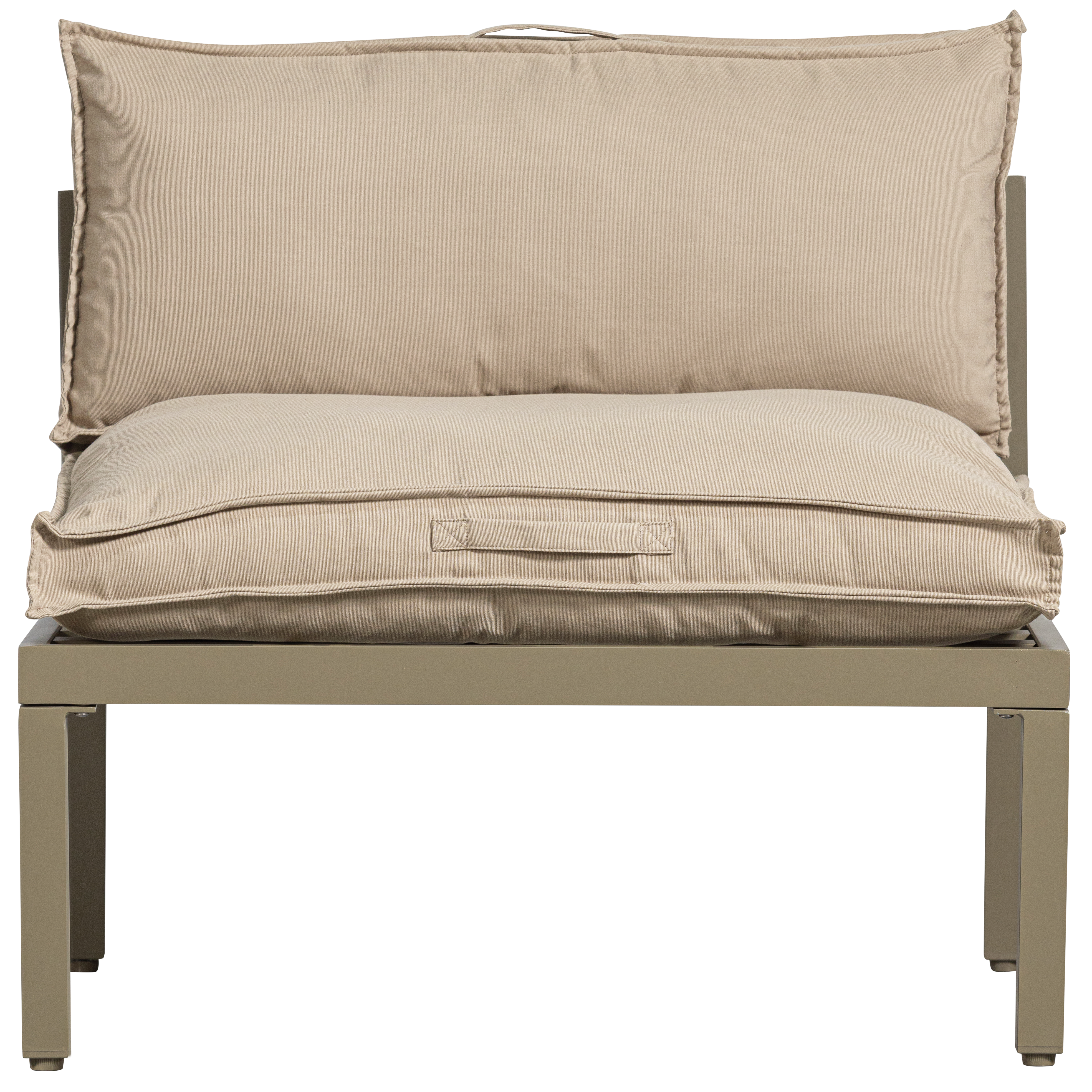 De Eekhoorn | GEORGE GARDEN BENCH 90CM ALUMINIUM JUNGLE