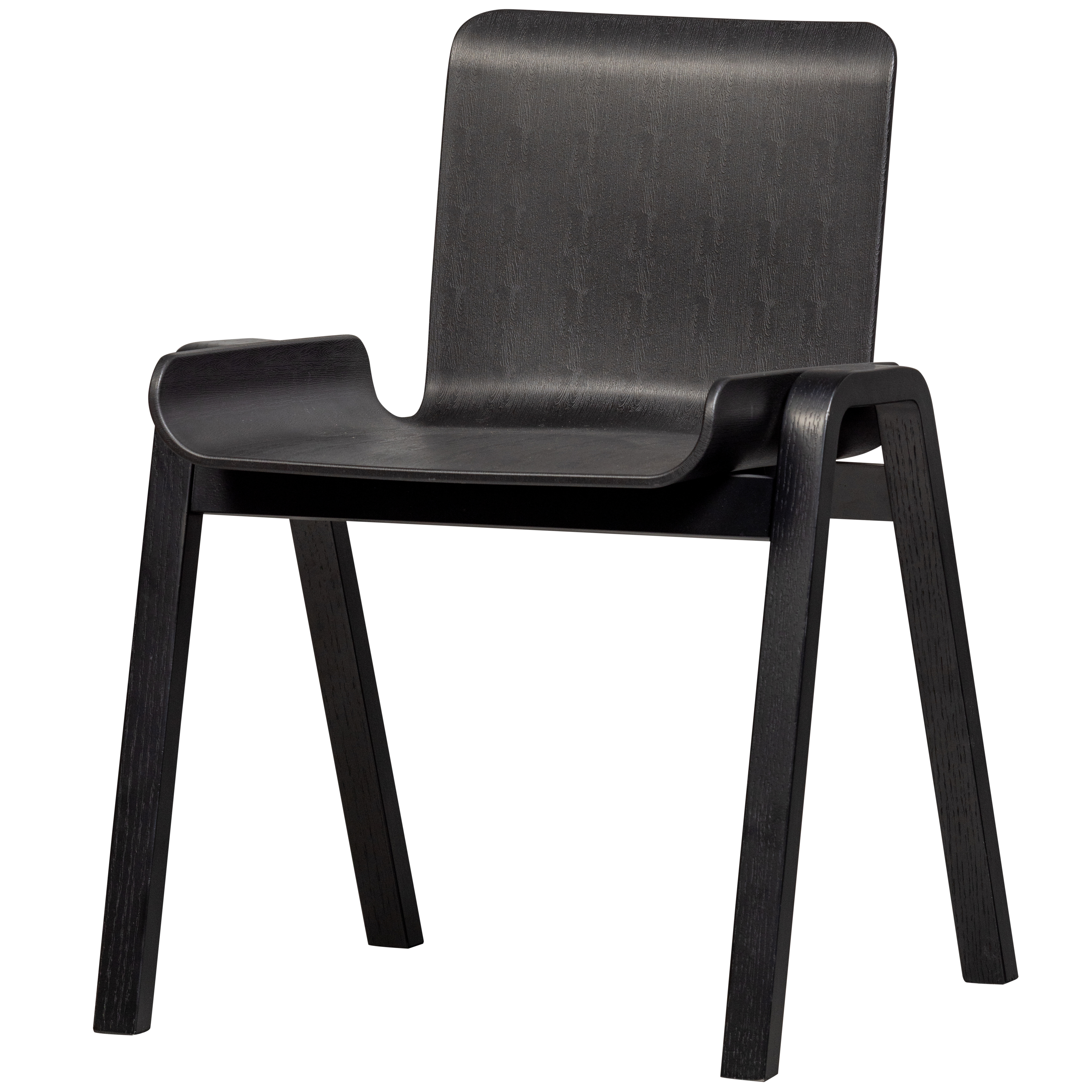 De Eekhoorn | MOLLY CHAIR PP/PLYWOOD BLACK - WOOOD - COLLECTION