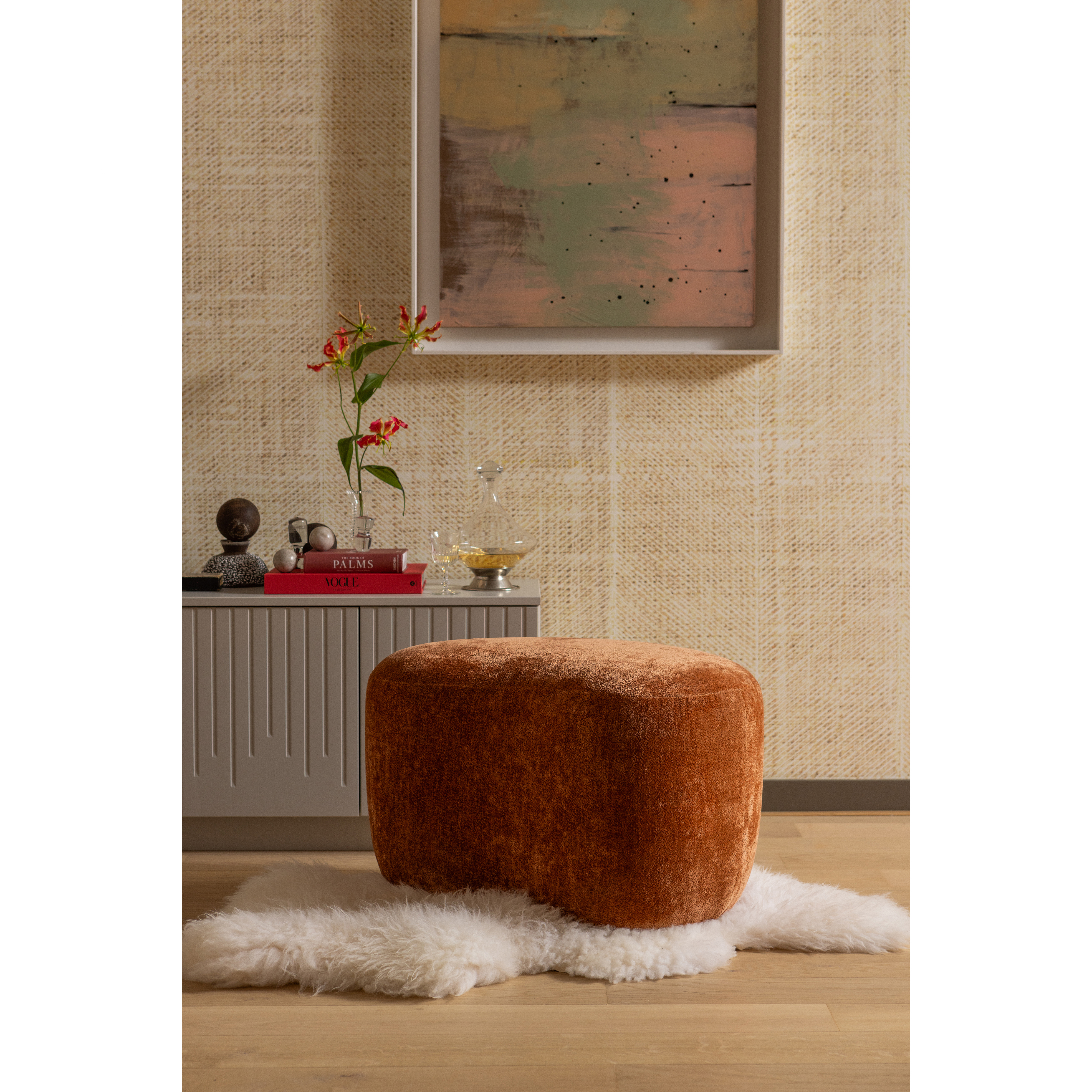 De Eekhoorn | POPULAR ORGANIC POUF CINNAMON - BePureHome - POPULAR