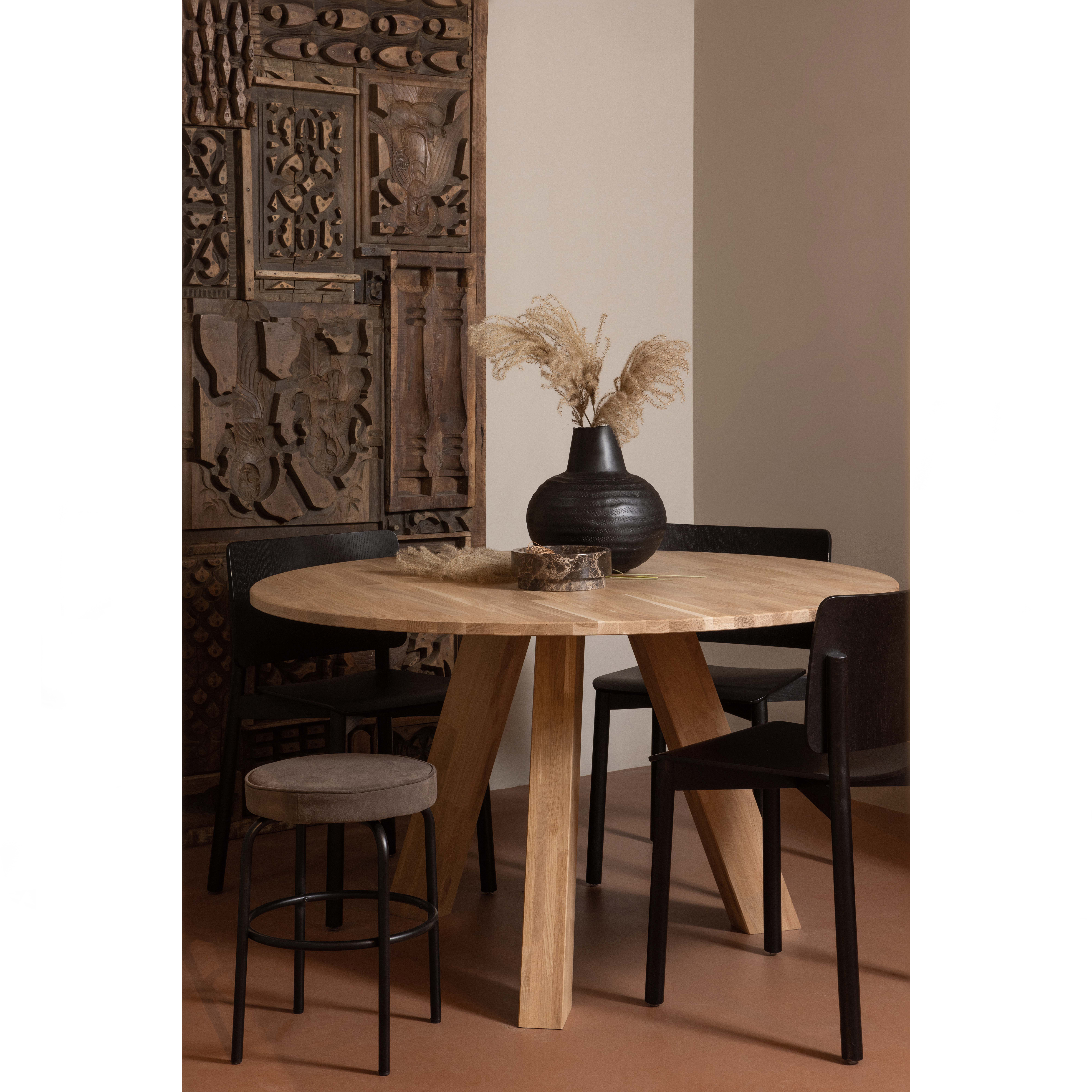 De Eekhoorn | RHONDA DINING TABLE Ø129CM OAK NATURAL [fsc]