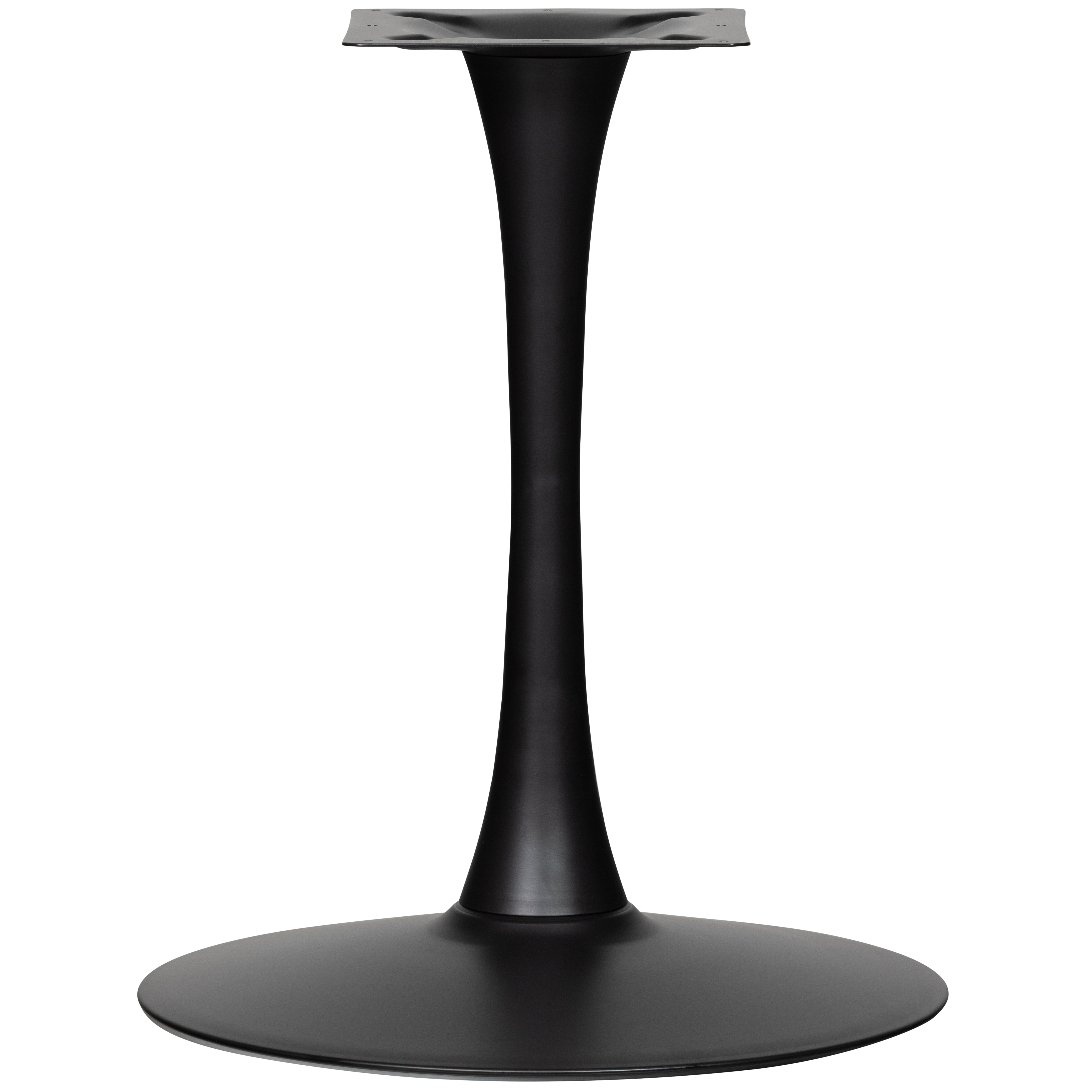 De Eekhoorn | BISTRO TRUMPET LEG METAL LEG MATT BLACK 72xØ60CM