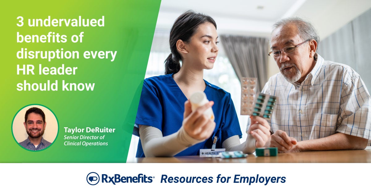 Disruption Benefits HR Leaders May Be Overlooking