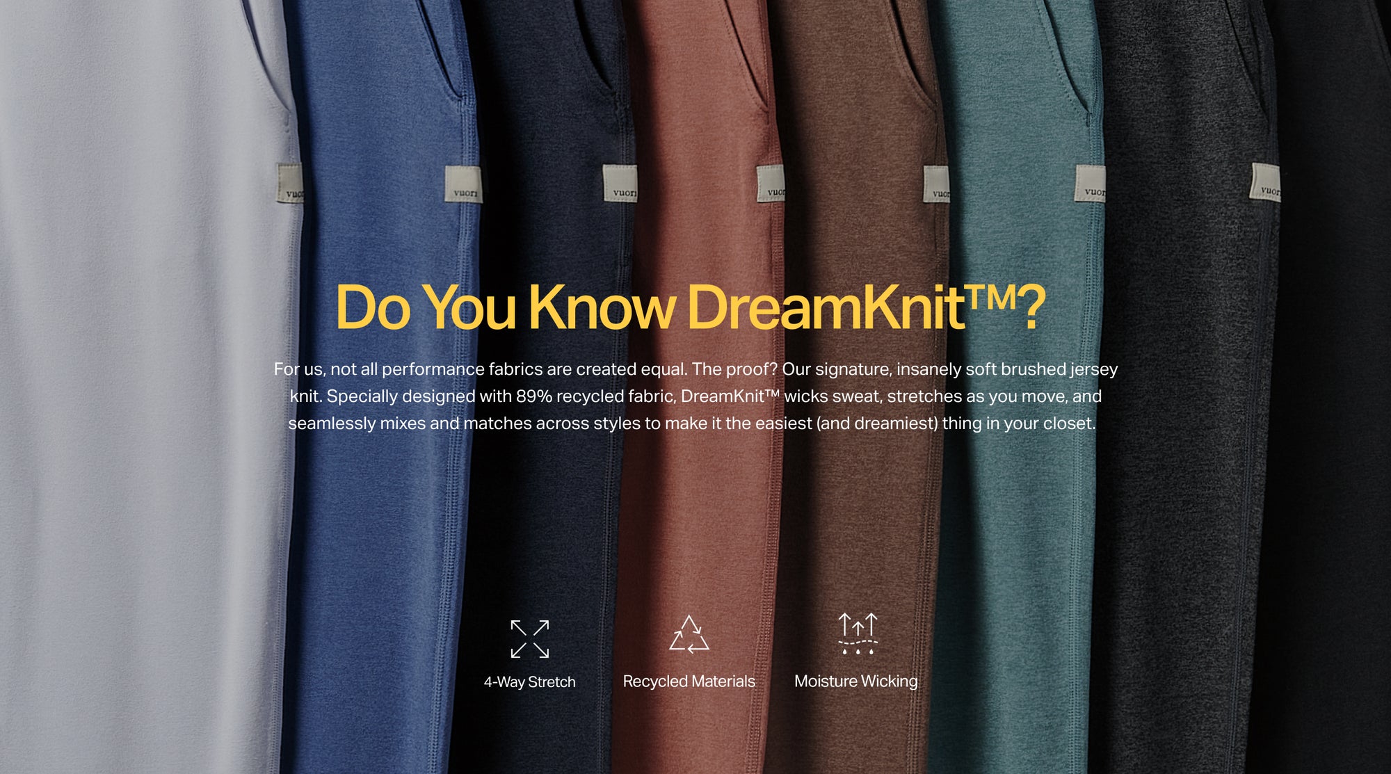 Women's DreamKnit™ Joggers, Hoodies, Shorts & More | Vuori