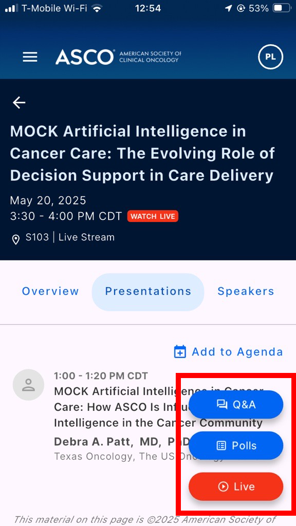 How to Use the ASCO Meetings App - ASCO