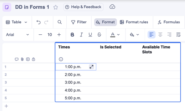 Create dynamic dropdown lists in forms | Smartsheet Learning Center