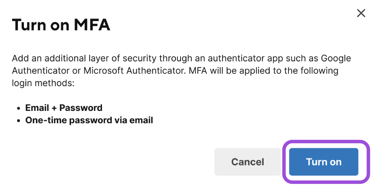 Admin Center: Manage authenticator app MFA enforcement | Smartsheet ...