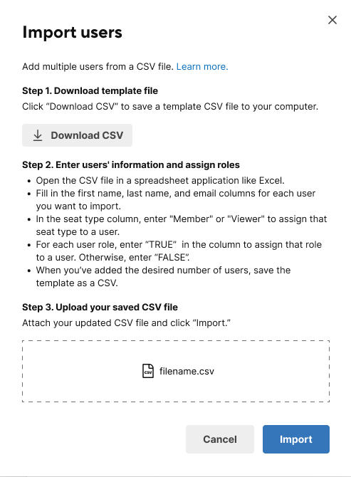 Adding users | Smartsheet Learning Center