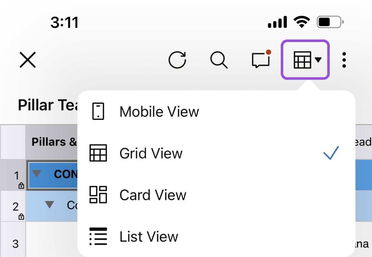 Smartsheet Mobile App: Sheets and reports | Smartsheet Learning Center