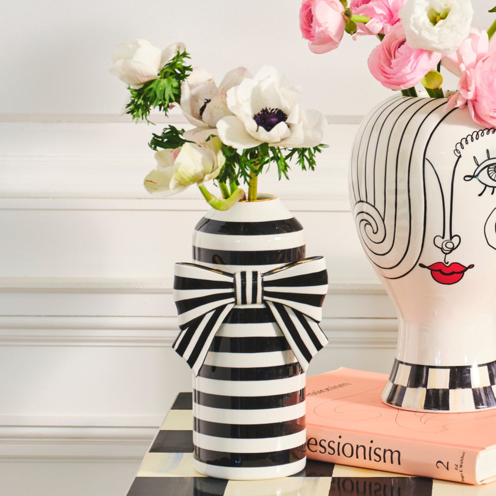 MacKenzie-Childs | Courtly Bow Vase