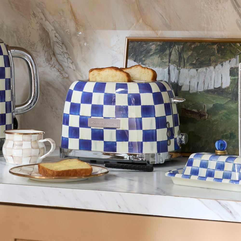 MacKenzie-Childs | Royal Check 2-Slice Toaster