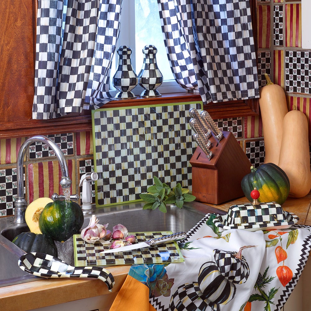 MacKenzie-Childs | Courtly Check Butter Box