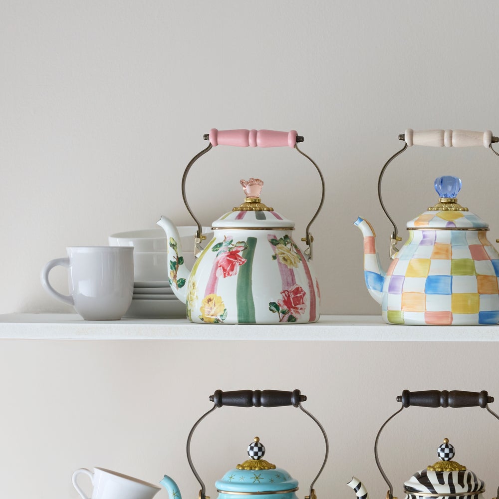 MacKenzie-Childs | Garden Gala 2 Quart Tea Kettle