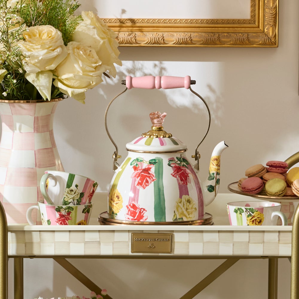 MacKenzie-Childs | Garden Gala 2 Quart Tea Kettle