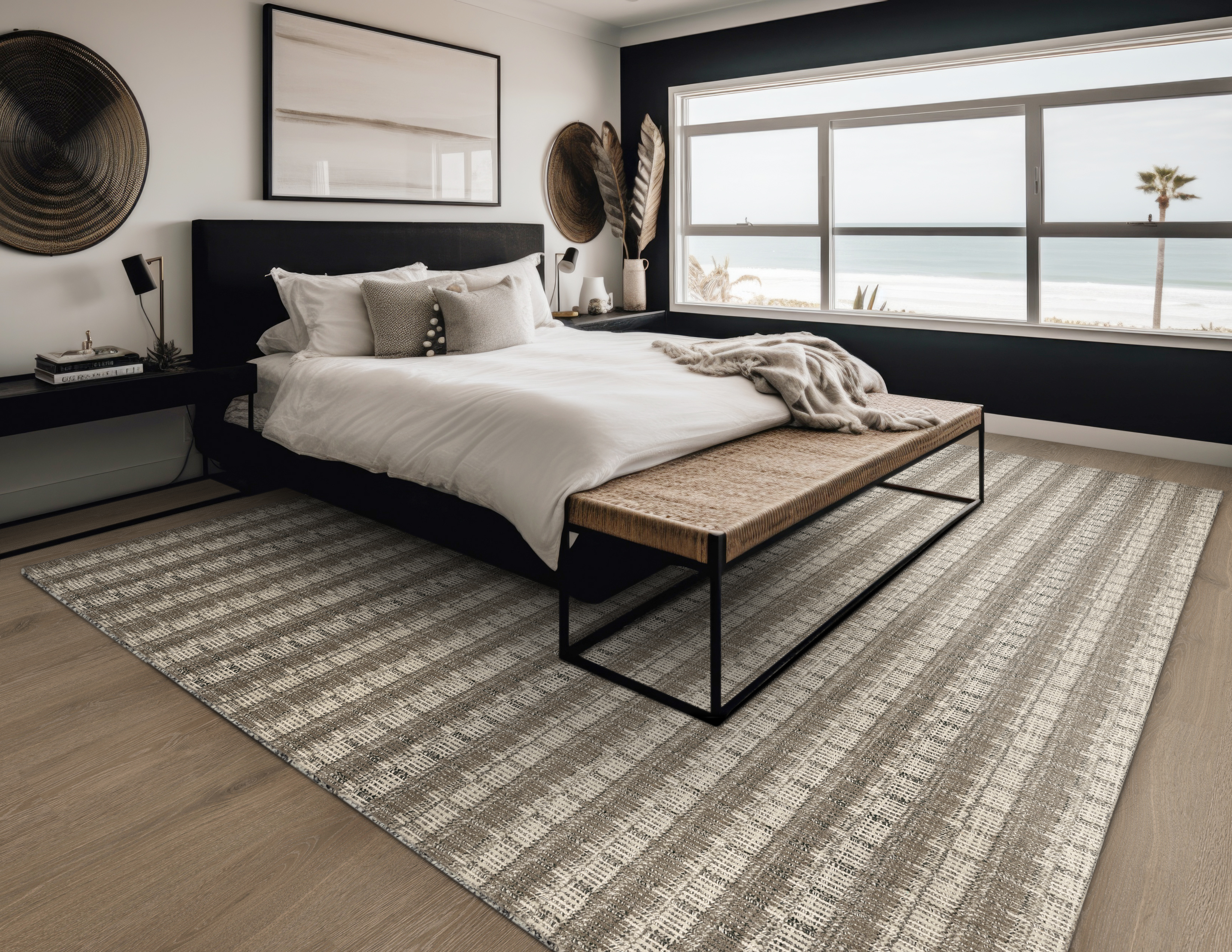 Stanton Carpet | Antrim | Meadowlands Plaid Dovetail Grey