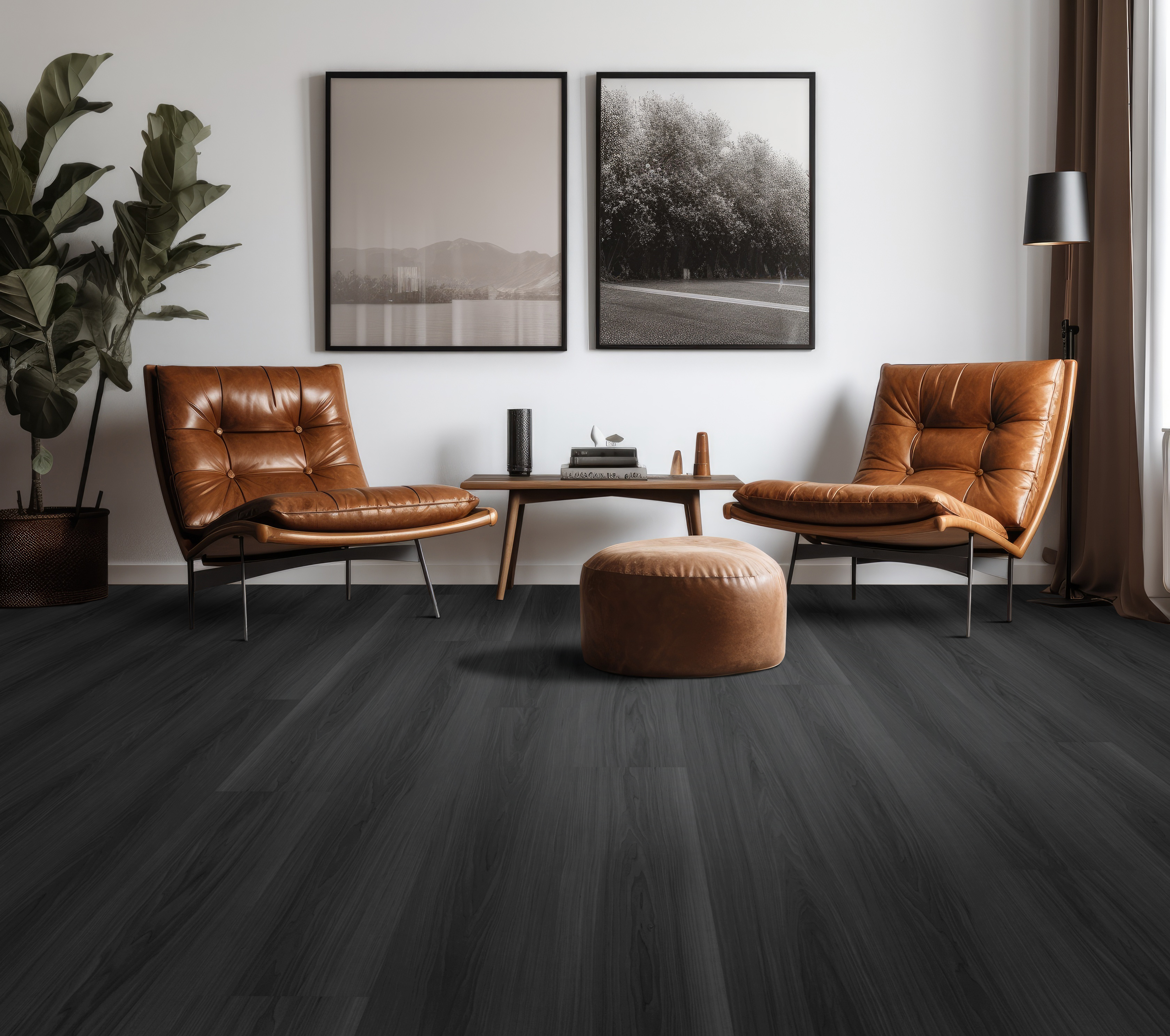 Stanton Carpet | Stanton Decorative Waterproof Flooring | Studio Grove Ebony