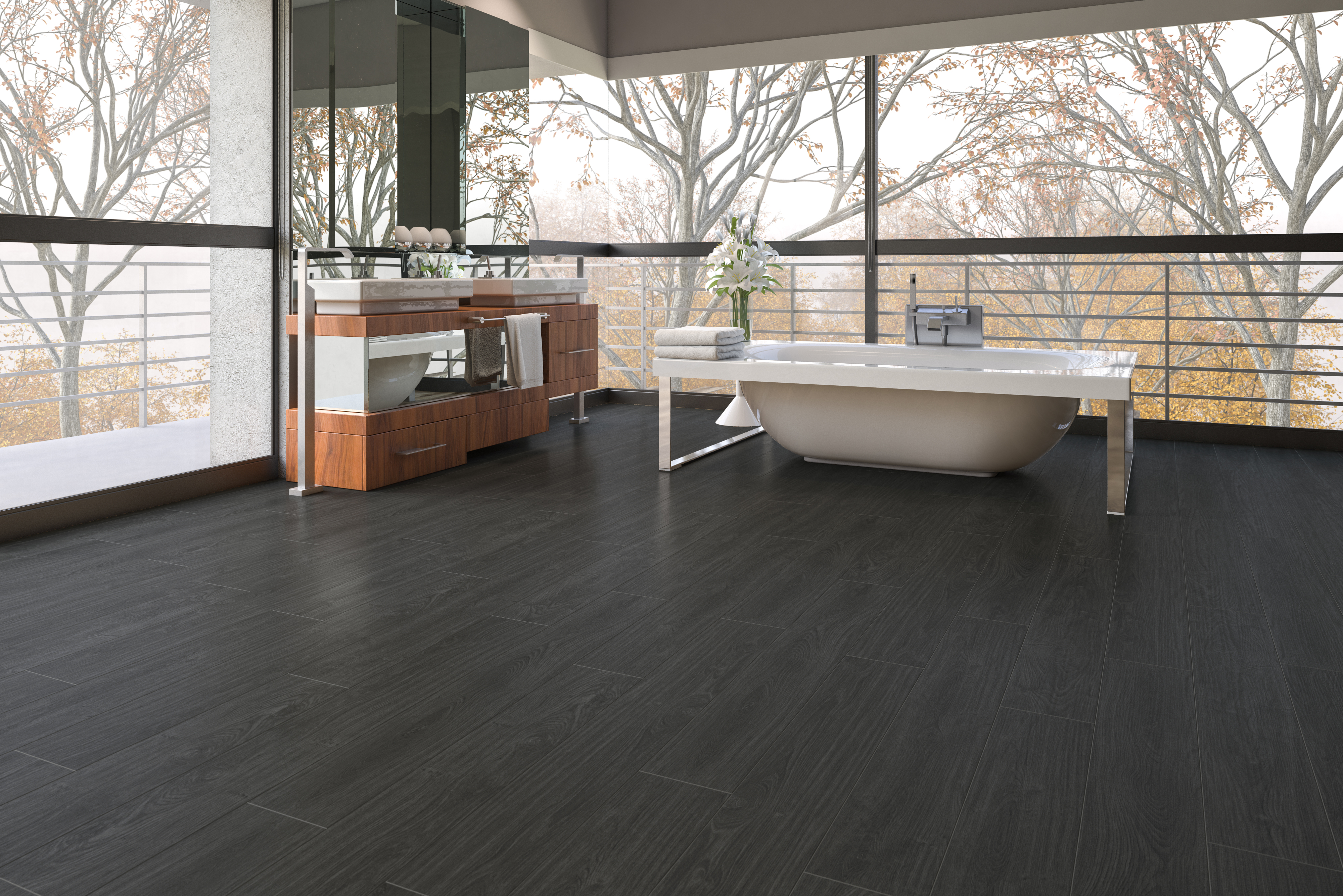 Stanton Carpet | Stanton Decorative Waterproof Flooring | Cityfied Raven
