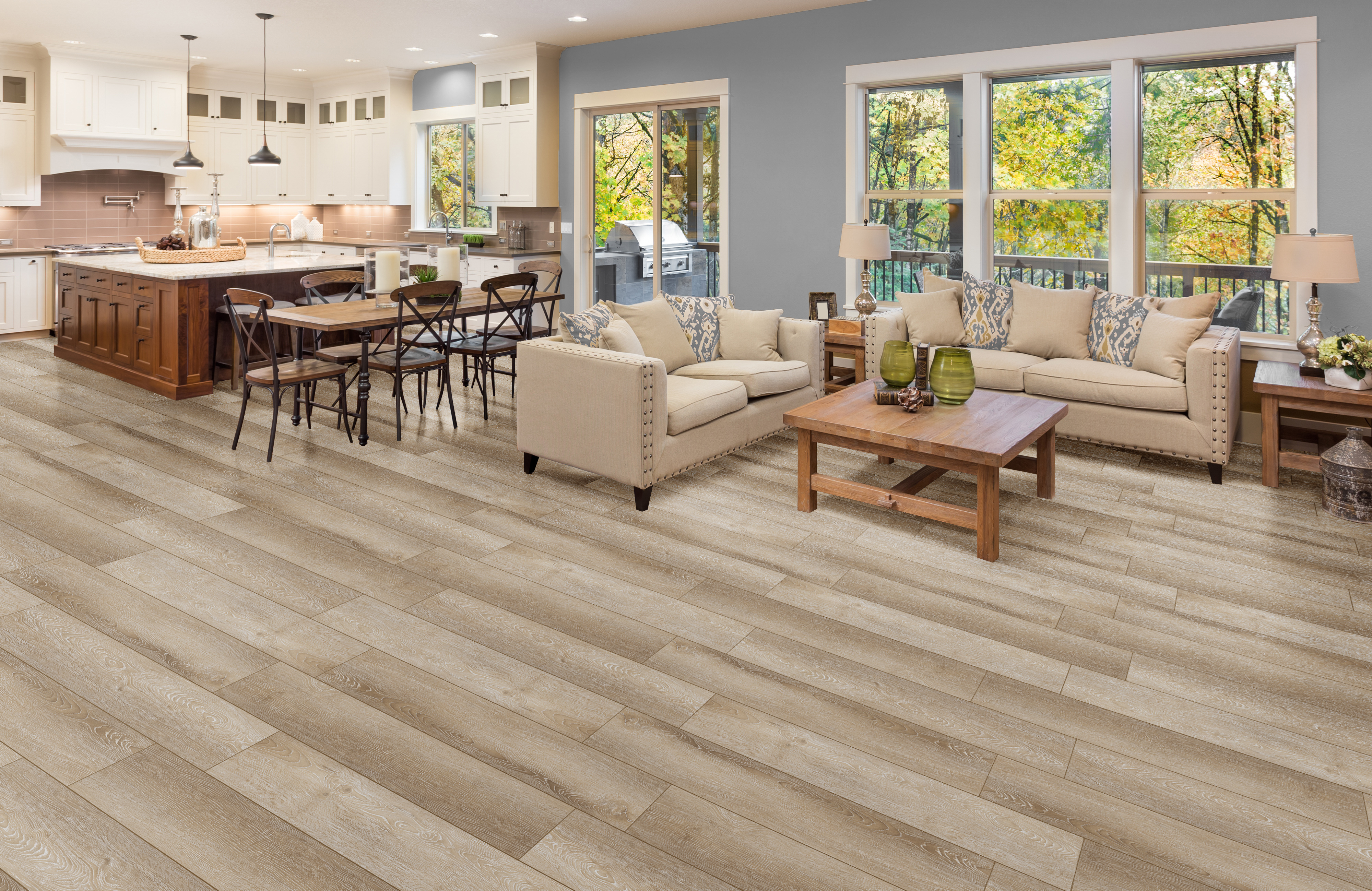 Stanton Carpet | Stanton Decorative Waterproof Flooring | Woodstock Fossil