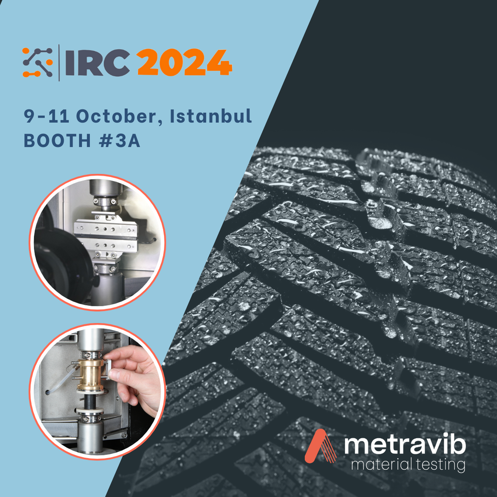9-11 October | IRC 2024 - Metravib Material Testing