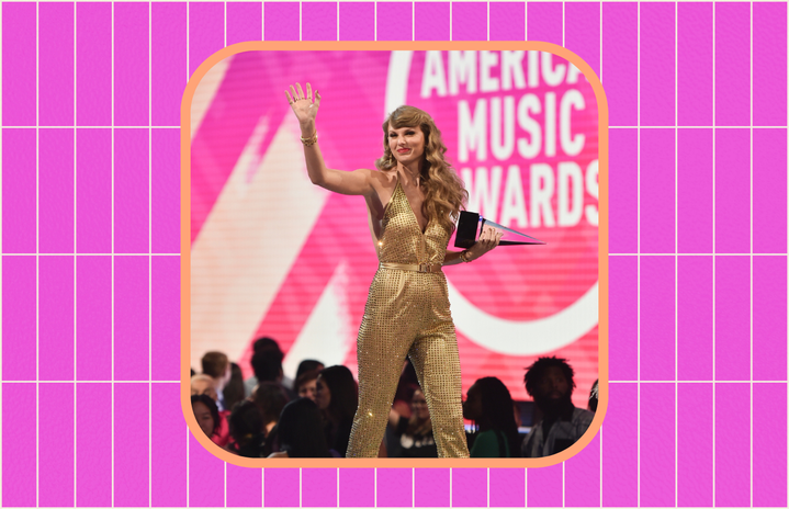 Fans Think Taylor Swift’s AMAs Outfit Was A *Major* Easter Egg
