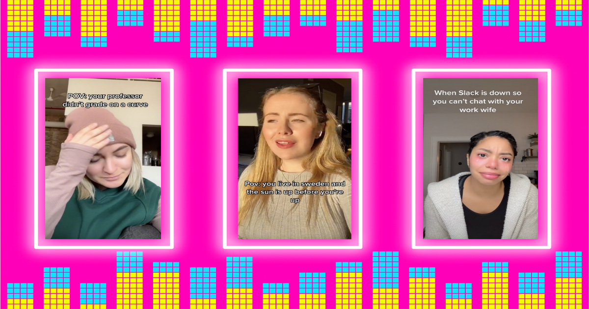 In The Are You Crying Tiktok Trend Creators Are In Their Feels