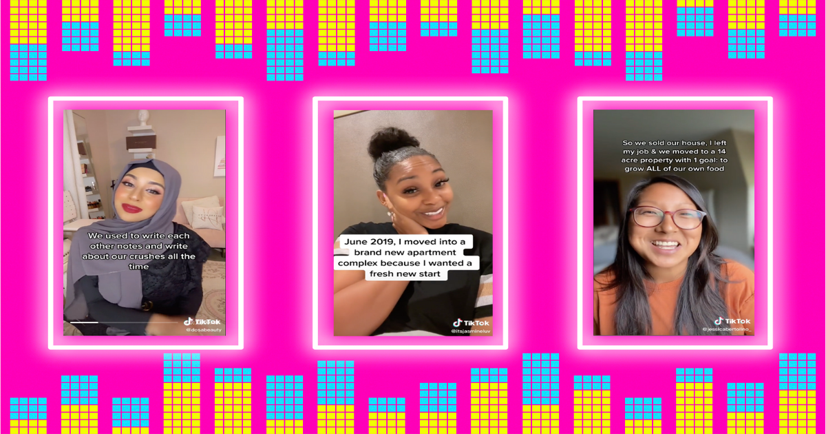 The ‘My Story’ TikTok Trend Has Creators Recounting The Past