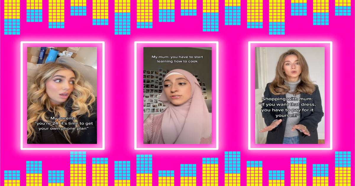 In The 'Just A Baby' TikTok Trend, Creators Want To Stay Young Forever