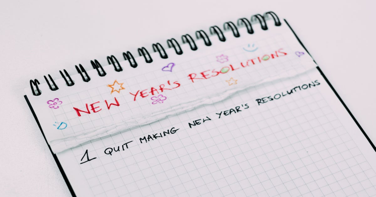 NEW New Year's Resolutions