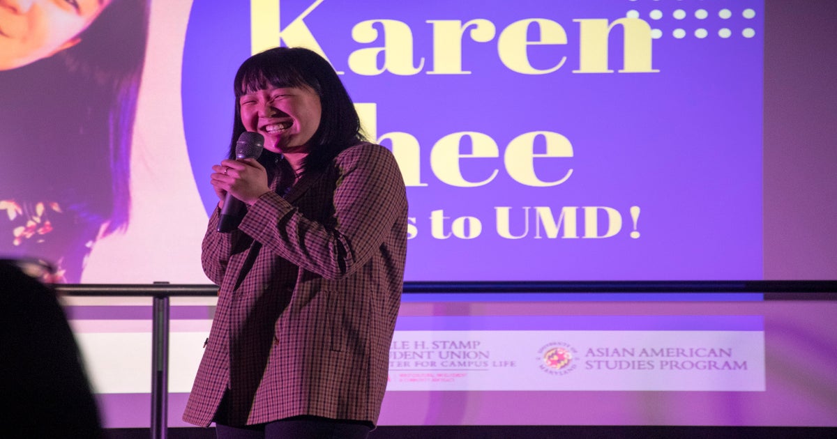 Karen Chee Shows UMD that Following Your Dreams Can Work Out
