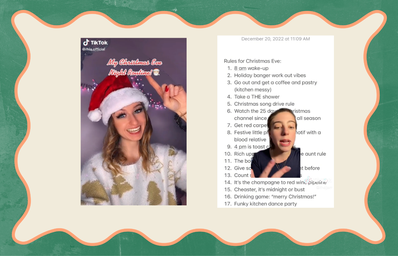 People On TikTok Are Sharing The Ultimate Christmas Eve Routines
