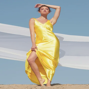 Channel Your Inner Andie Anderson In These Iconic Yellow Dresses