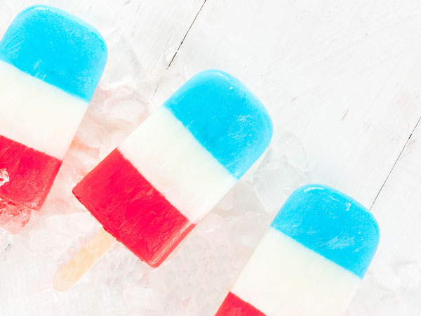 How to Make Spiked Ice Pops with Pina Colada & Blue Curacao | Hy-Vee