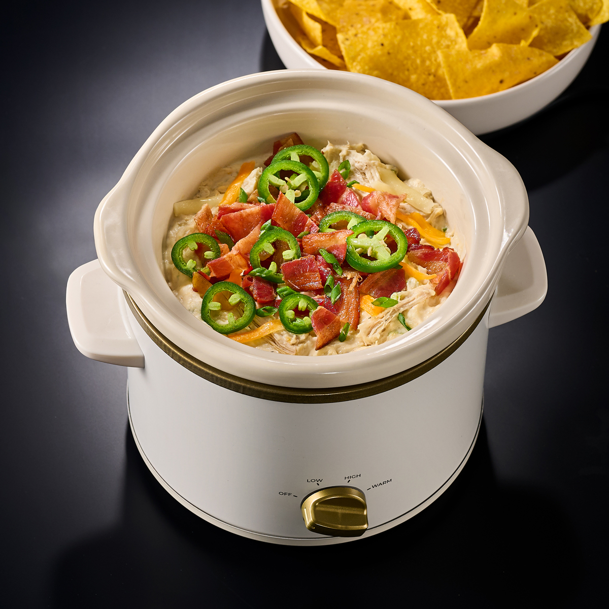 Cheesy Chicken Protein Popper Dip | Hy-Vee
