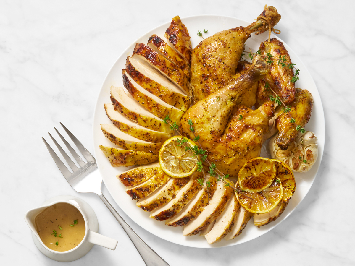 Crispy Lemon-Garlic Air-Fried Chicken | Hy-Vee