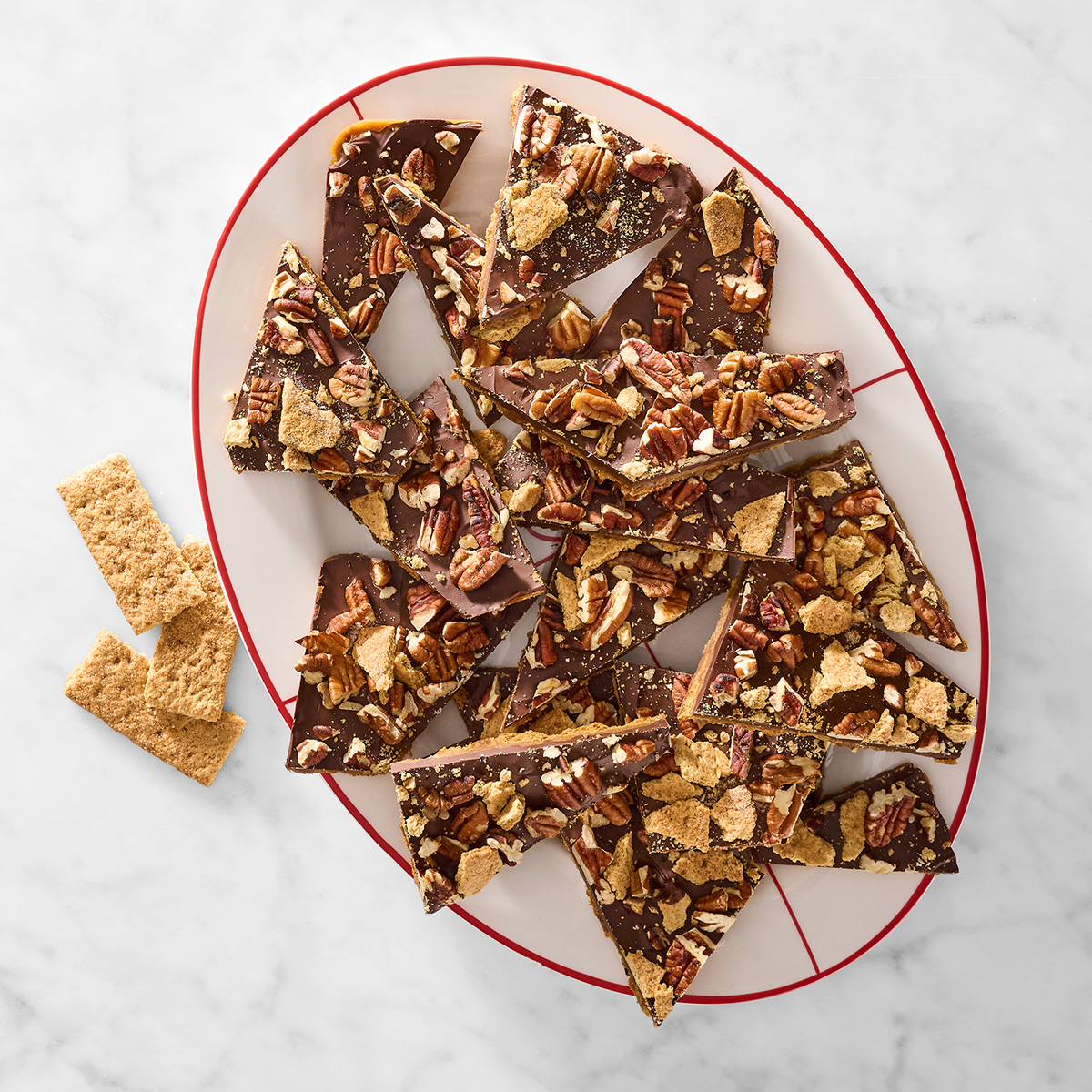 Cinnamon Graham Cracker Toffee | Hy-Vee
