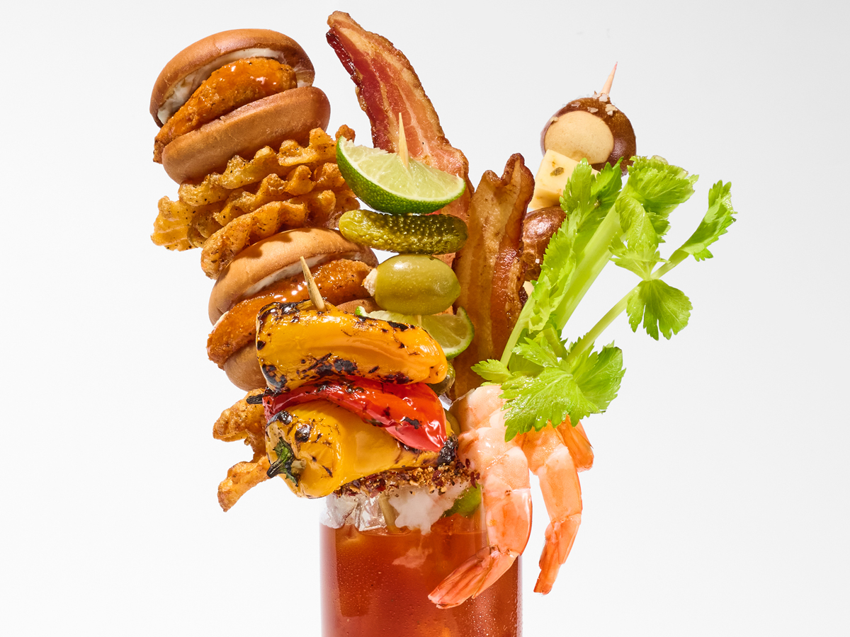 Fully Loaded Nonalcoholic Bloody Maria | Hy-Vee