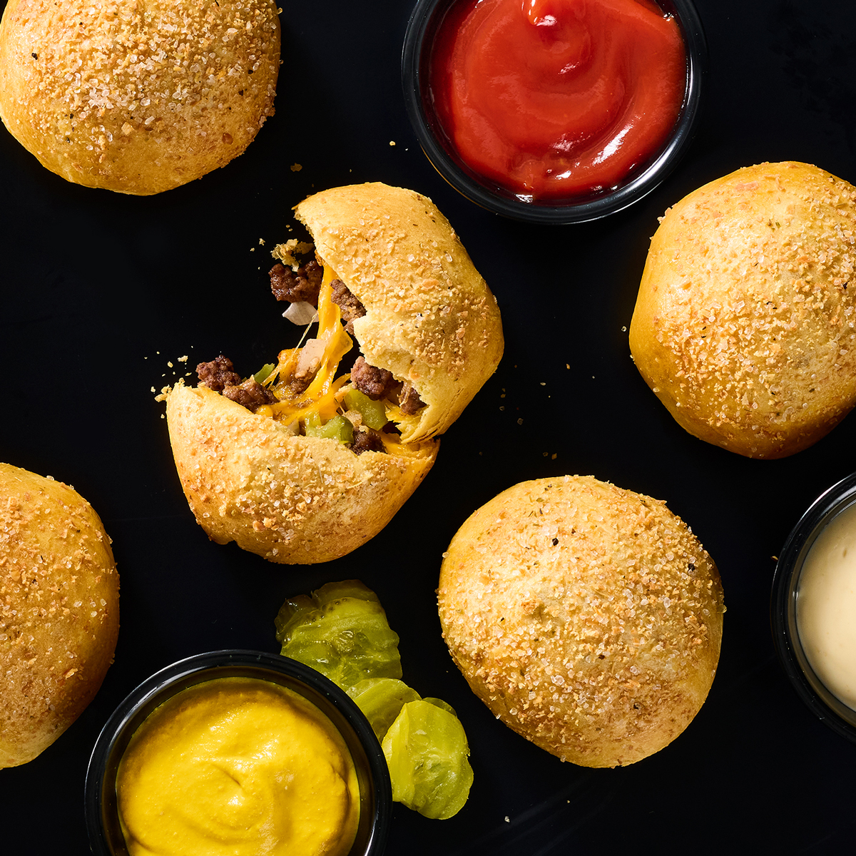Garlic-Parmesan Cheeseburger Buns | Hy-Vee