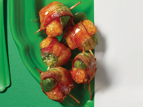 Bacon-Wrapped Taters and Sprouts | Hy-Vee