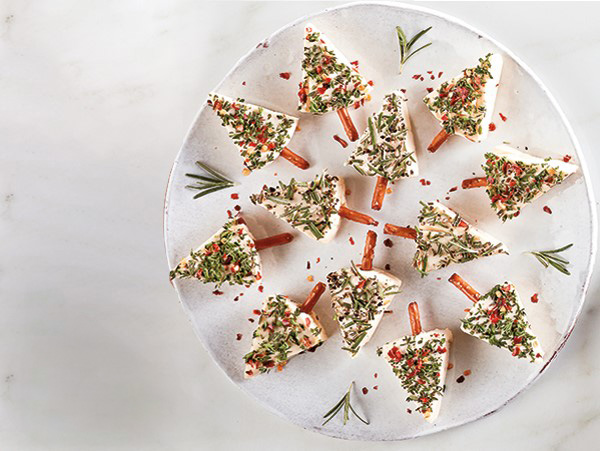 Holiday Cheese Trees Hy Vee