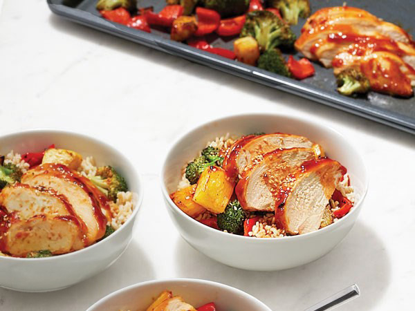 Sweet-and-Sour Chicken Rice Bowl | Hy-Vee