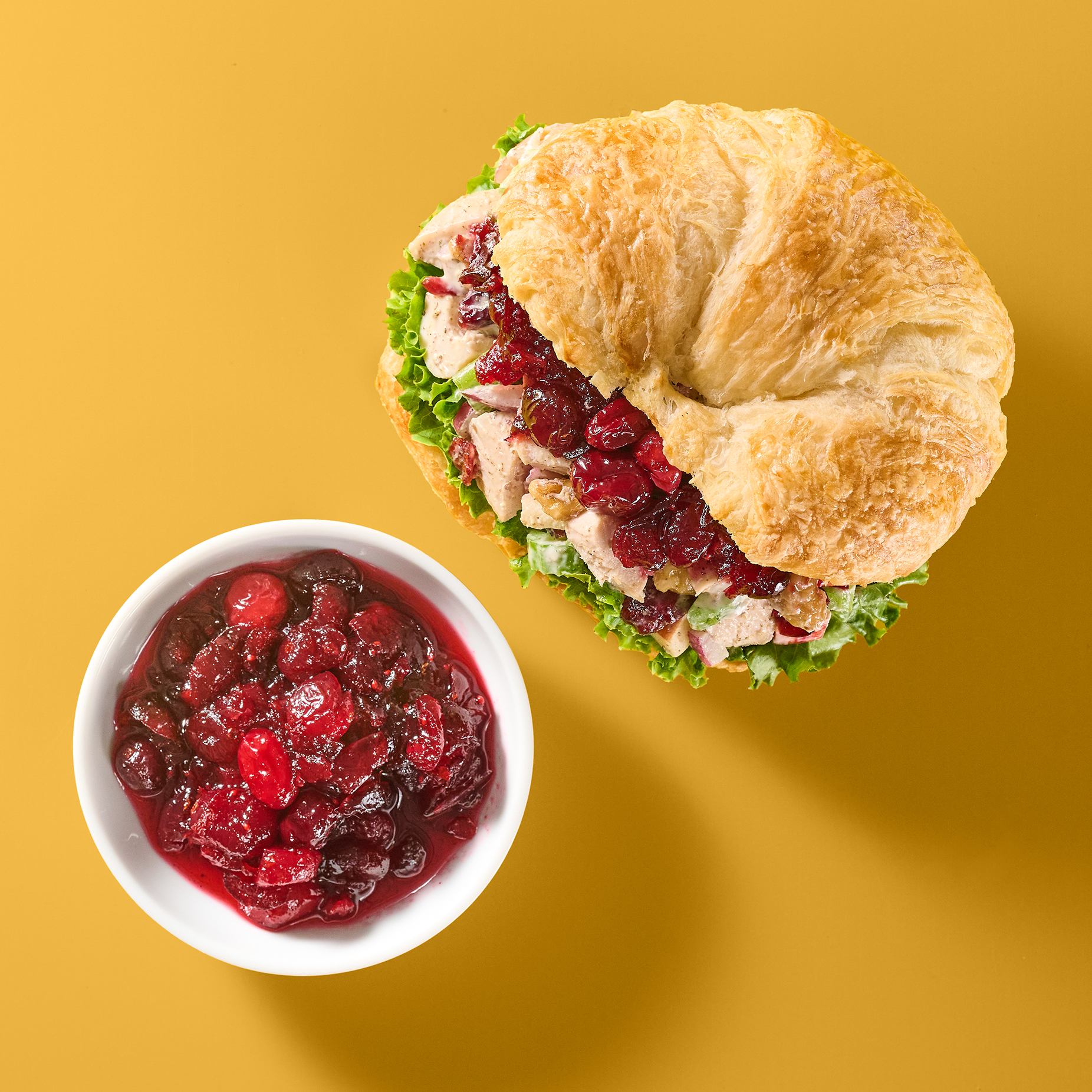 Leftover Turkey Salad Croissants | Hy-Vee
