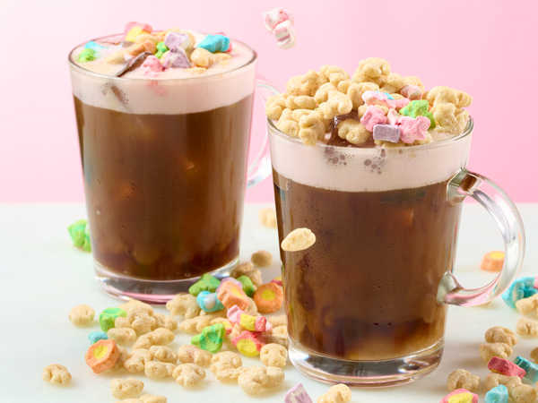 Iced Oat Milk Cereal Latte | Hy-Vee