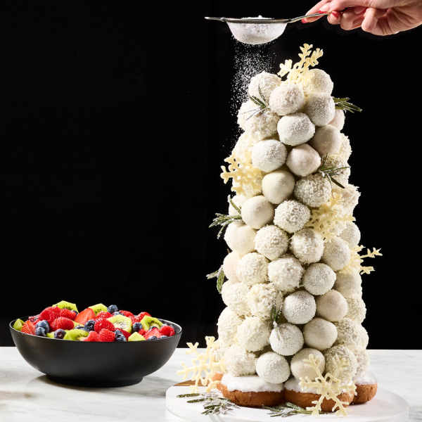 How to Make a Donut Tree for Holiday Parties | 5 Easy Steps
