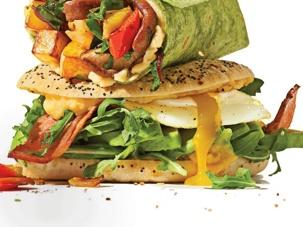 California-Style Bagel Sandwich | Hy-Vee