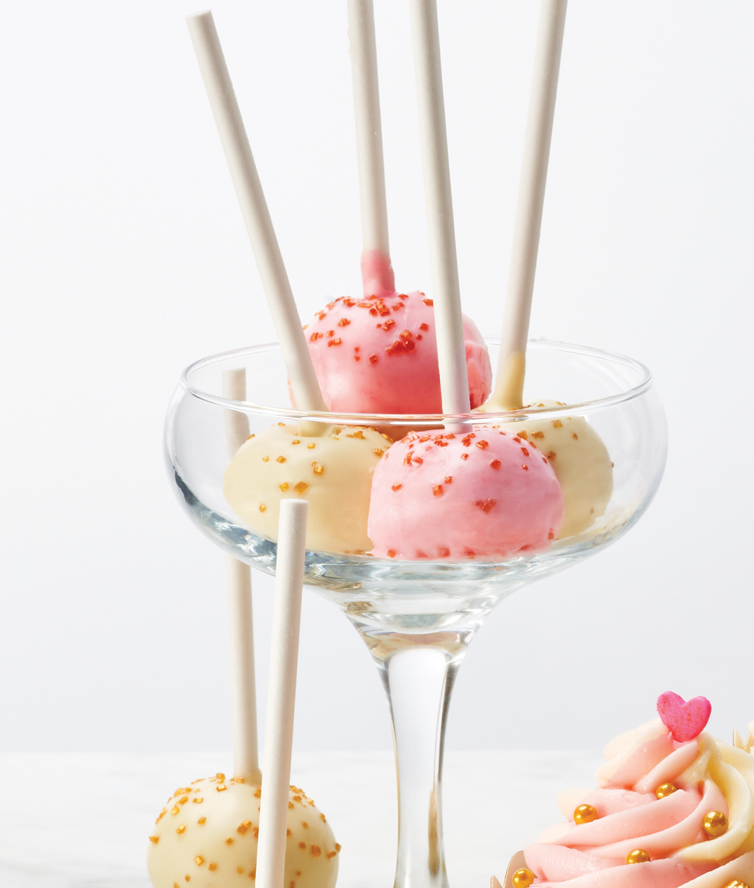 Champagne Cake Pops | Hy-Vee
